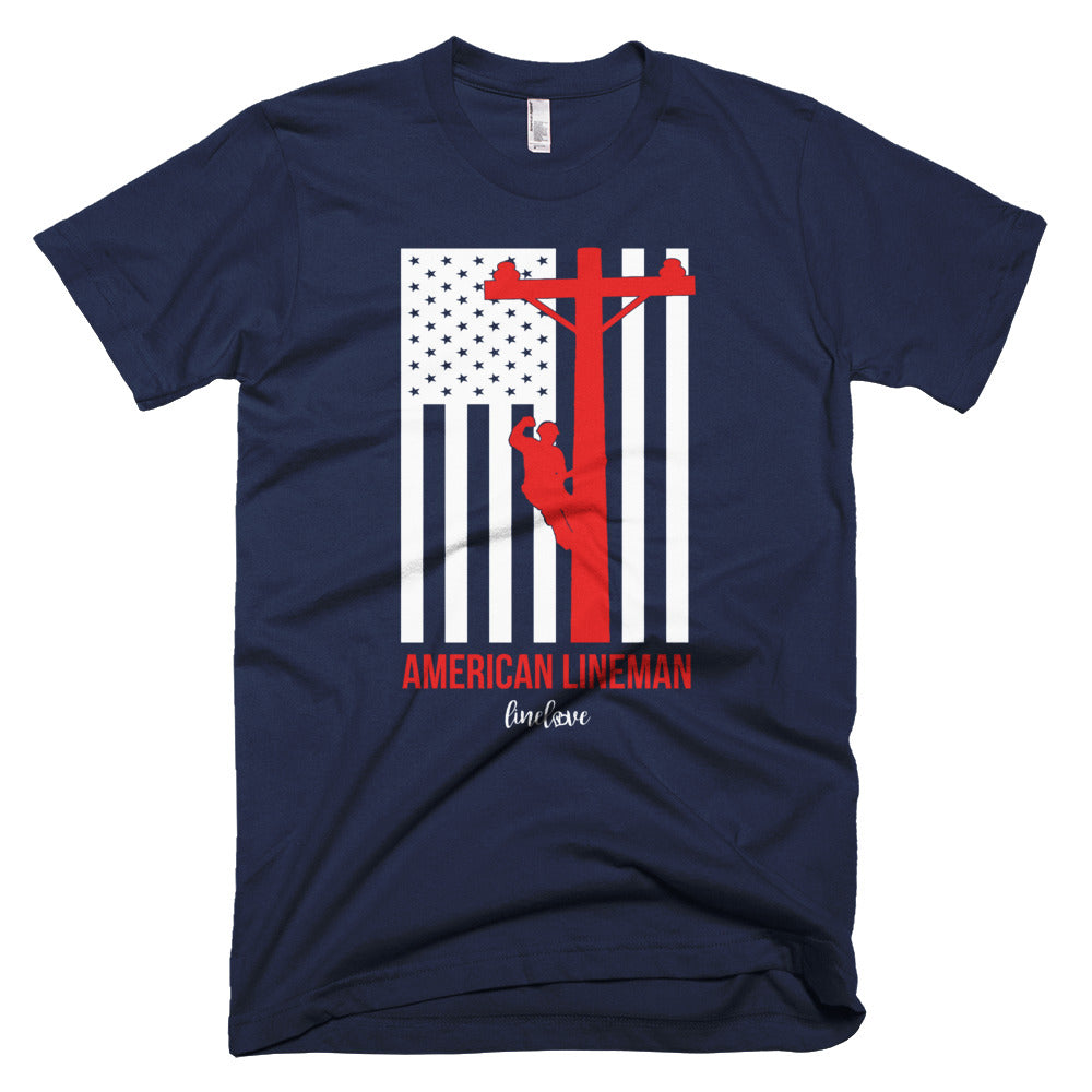American Lineman Strong Lineman Tee – Line Love Co